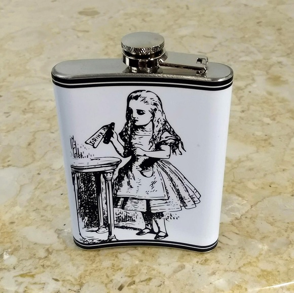 Accessories | Alice In Wonderland Flask | Poshmark
